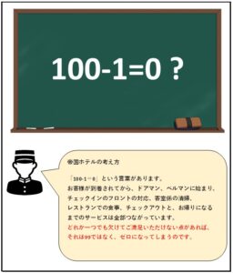 100-1＝0の法則 | タカギ産業株式会社